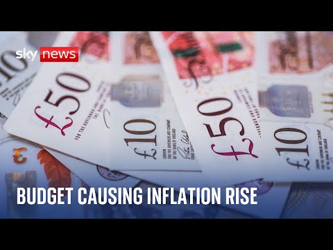 Interest rate cut - but budget means inflation will rise, Bank of England says