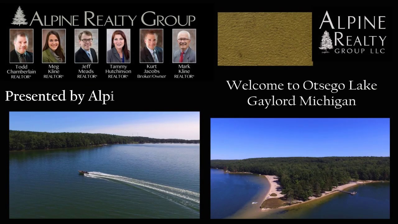 Otsego Lake Drone Video Gaylord