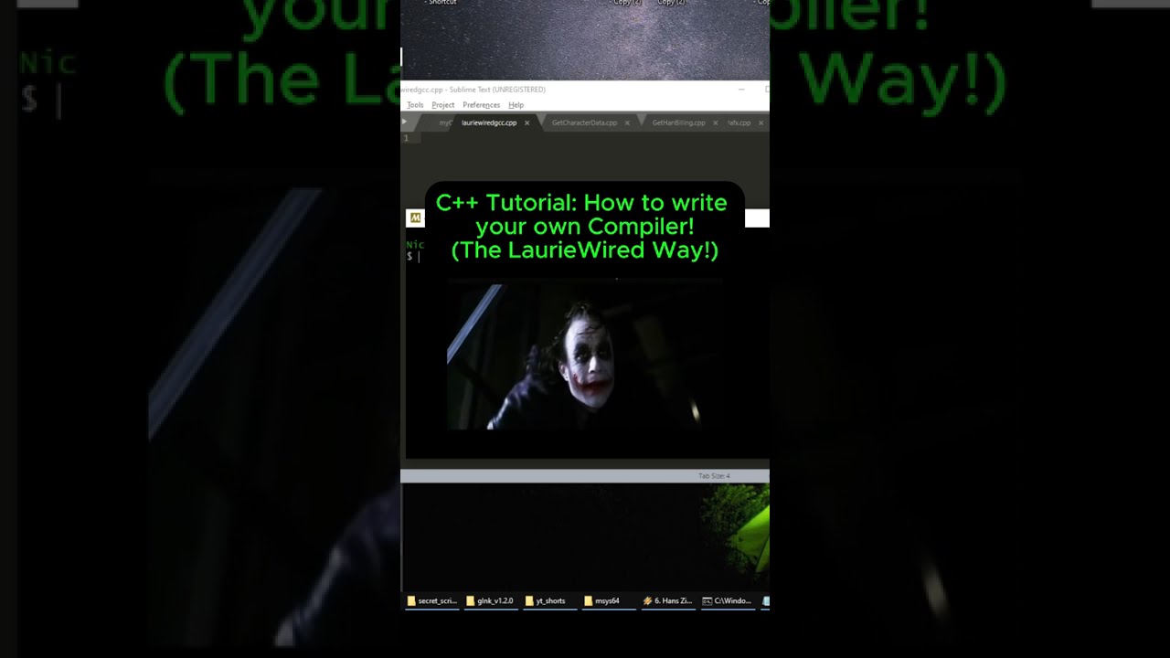 C++ Tutorial: How to write your own Compiler in less than 5 minutes!