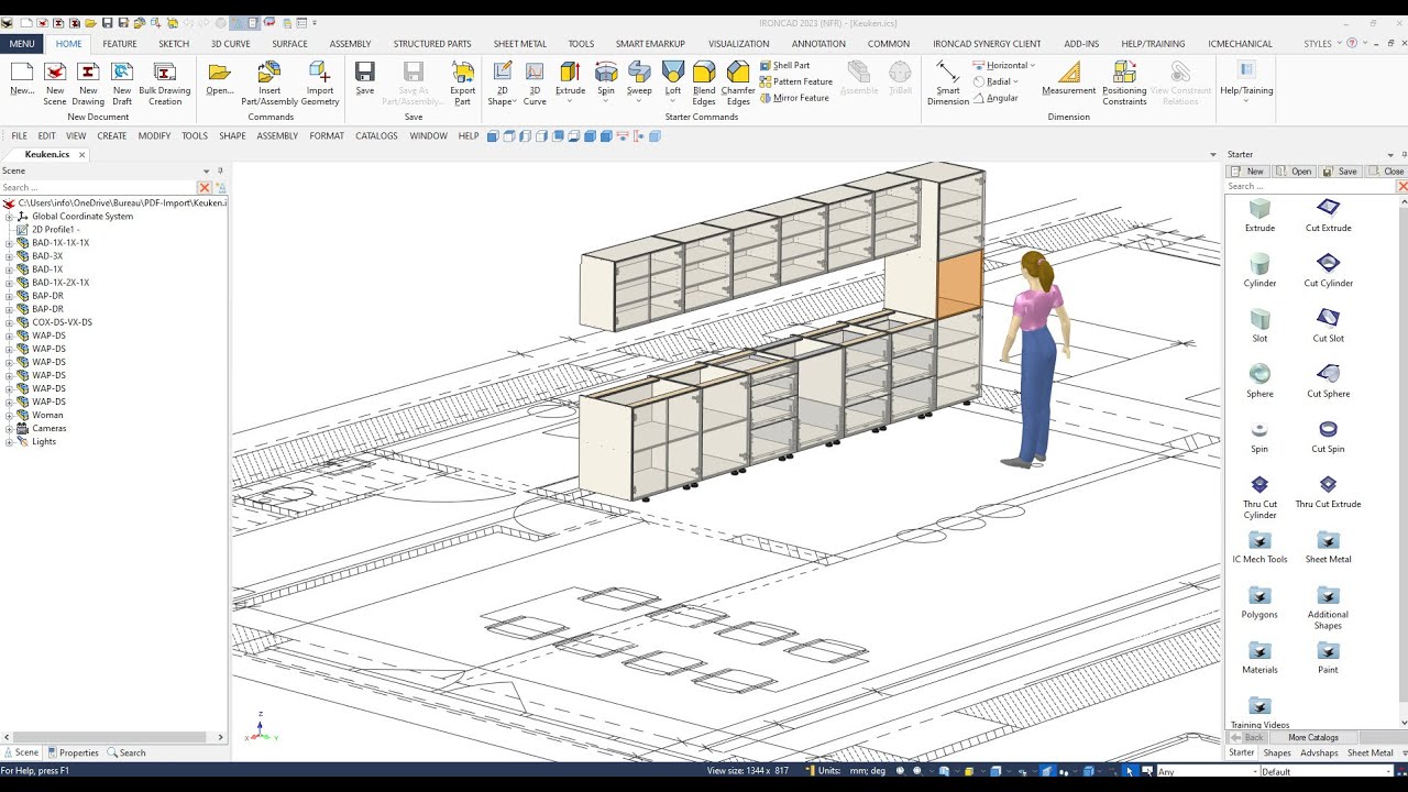 PDF Import in woodLAB