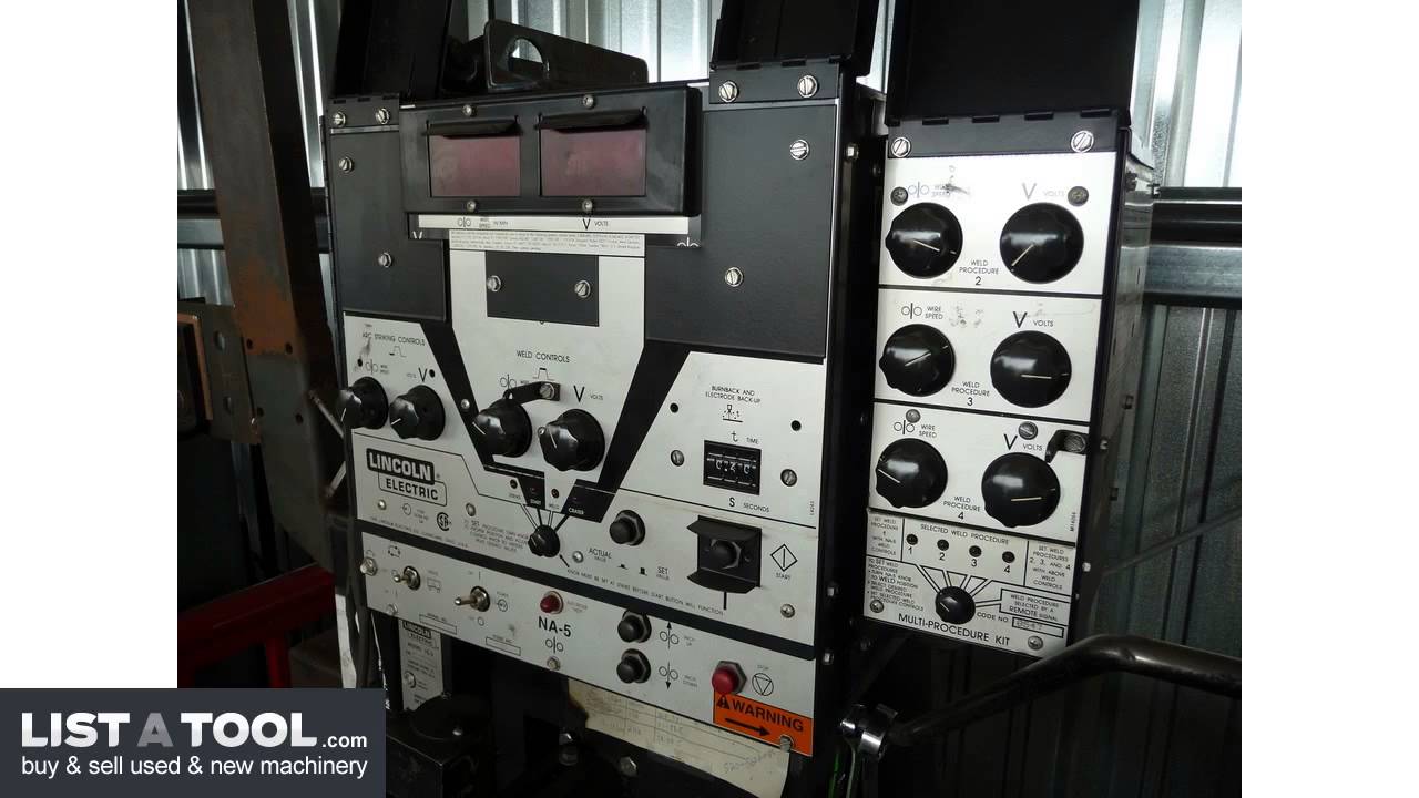 Lincoln Electric NA 5 S  submerged arc welder Welder