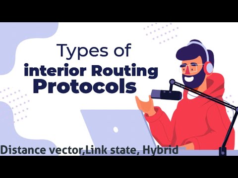 Types of Interior Routing Protocols? (Distance vector,Link state,Hybrid)