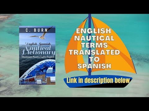 01 English Basic Nautical Terms Translated to Spanish