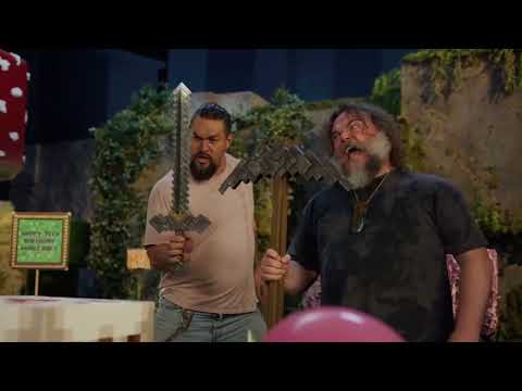 Jason Momoa and Jack Black celebrate the 15th anniversary of Minecraft