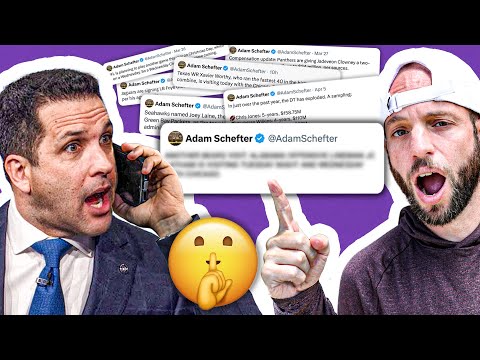 Adam Schefter Reveals His NFL Insider Secrets + NFL Draft Scoops