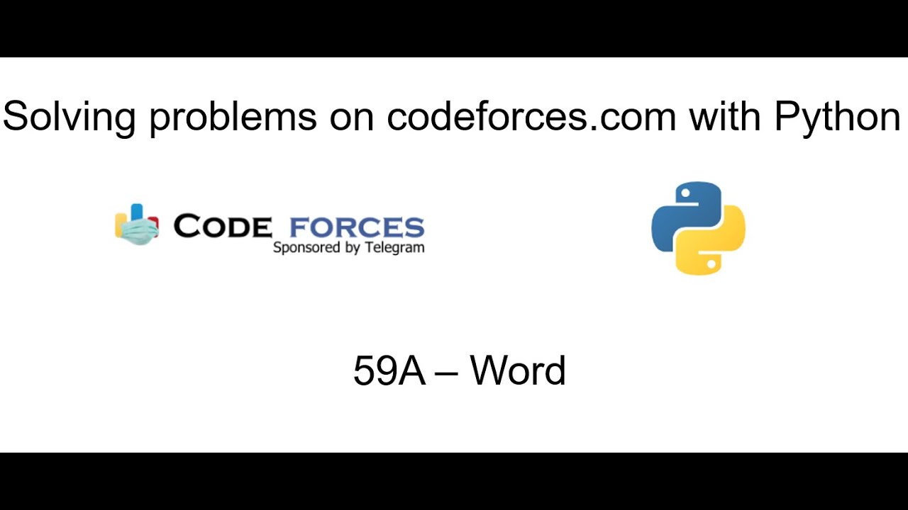 Solving problems on codeforces.com with Python - 