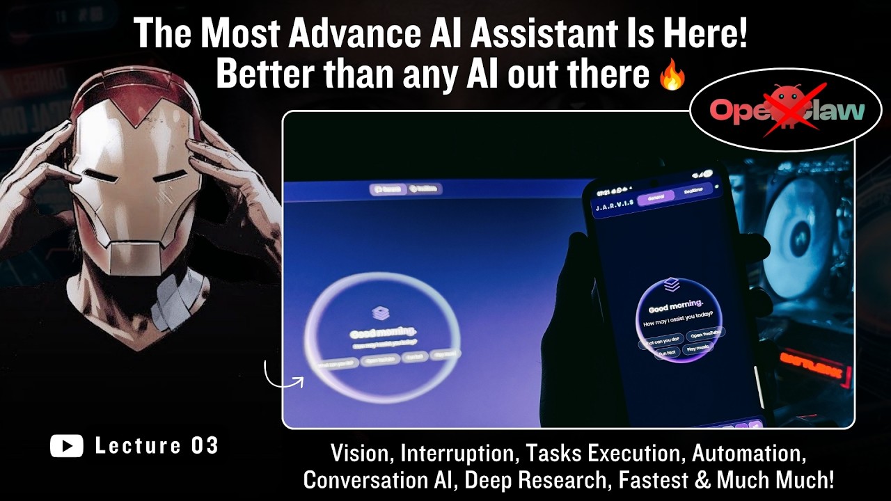 03 - Jarvis Can See, Run Multiple Tasks & Perform Automation Like a Pro | Fast, Accurate & Free 🤯🔥