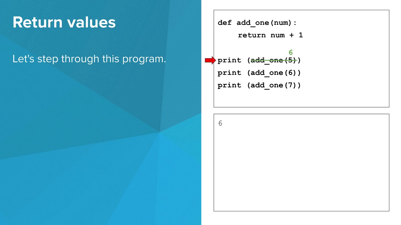 Python- Functions and Return Values