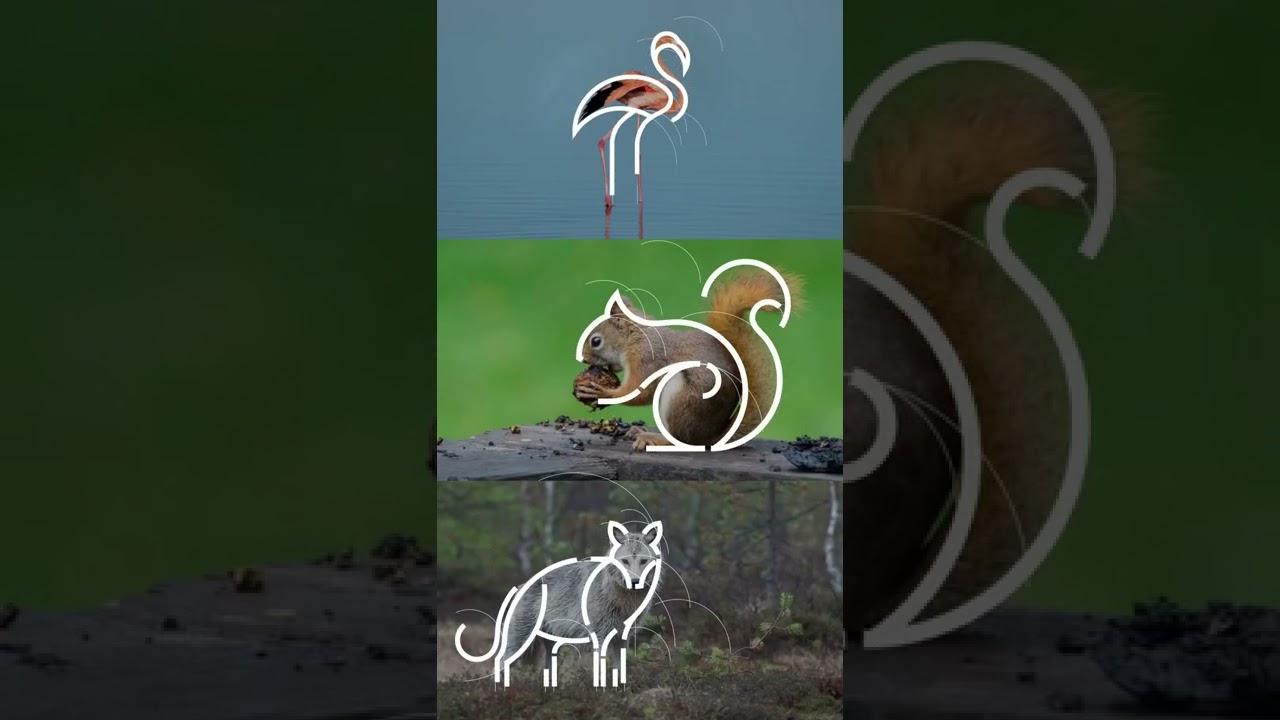 Minimal Animal Logo Design Hack#2 Squirrel Logo | Adobe Illustrator | Graphics Design | Creator Hack