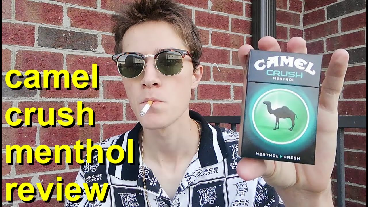 Smoking a Camel Crush Menthol  - Review
