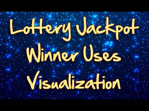 Lottery Jackpot Winner Uses Visualization