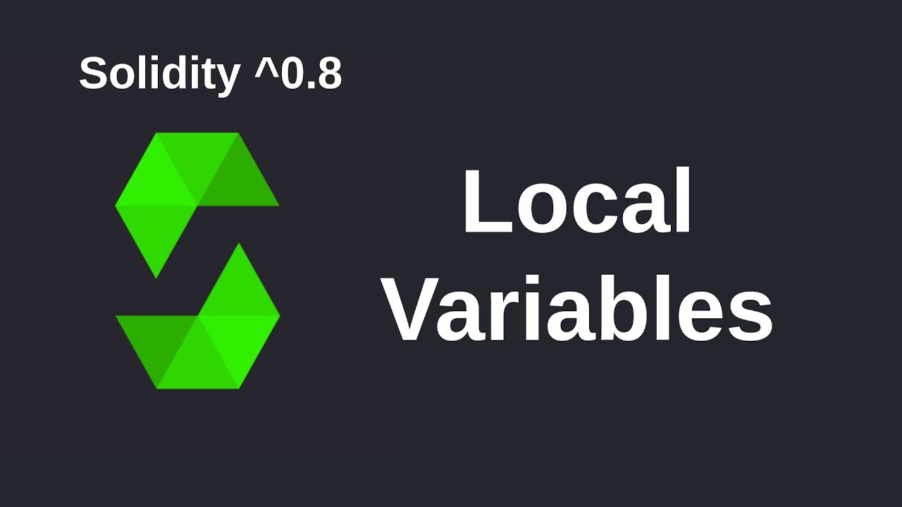 Local Variables | Solidity 0.8