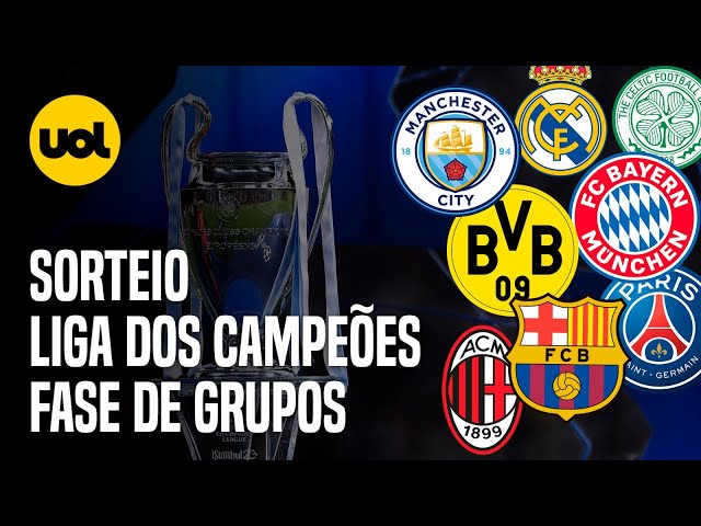 Champions League: onde assistir ao sorteio da fase de grupos