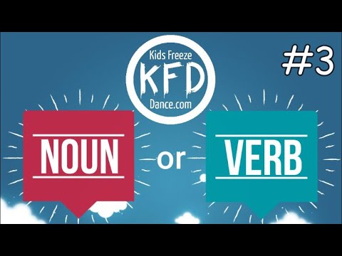 Kids Freeze Dance | Noun or Verb brain break, song and game!