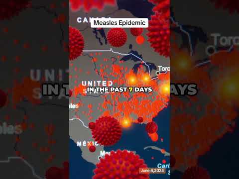 Measles epidemic 2025 United States. MMR Vaccine is first line prevention #measles #mmrvaccine