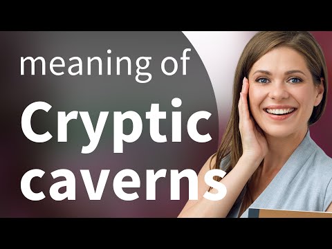 Exploring "Cryptic Caverns": A Journey Through Language