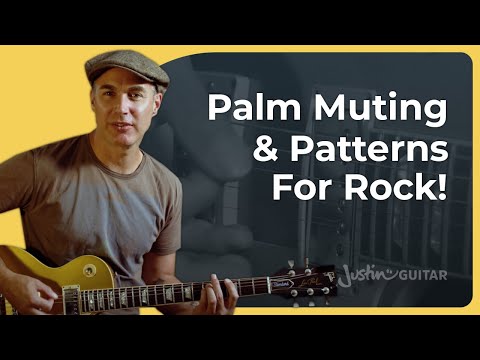 This Is How Rock Guitar Players Palm Mute