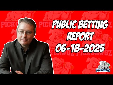 MLB Public Betting Report Today 6/18/2025 | Against the Public with Dana Lane