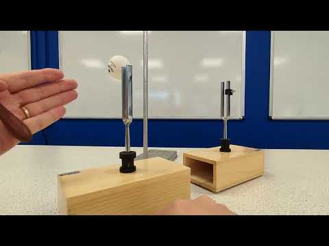 Tuning Fork Resonance A-level Physics - AQA A Level Physics