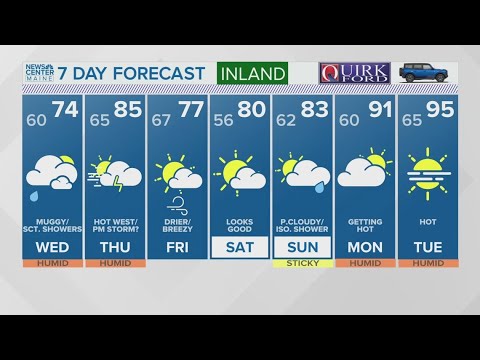 NEWS CENTER Maine Weather Video Forecast