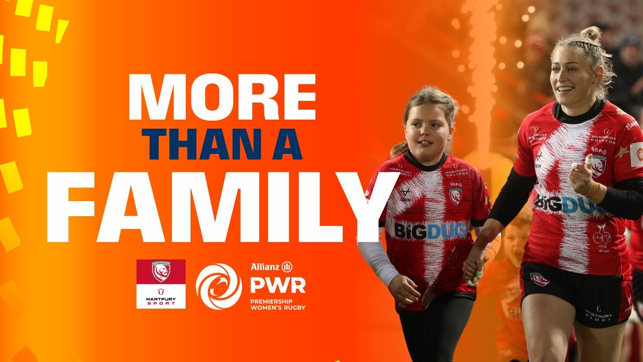 More than a family... video feature with Gloucester-Hartpury's Mo Hunt ...