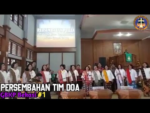 Pujian tim doa gbkp Bekasi di gki calvaria angkasa Jayapura.