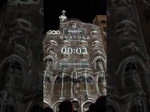 ✨ Sneak peek of Casa Batlló’s Mapping 2025! ✨