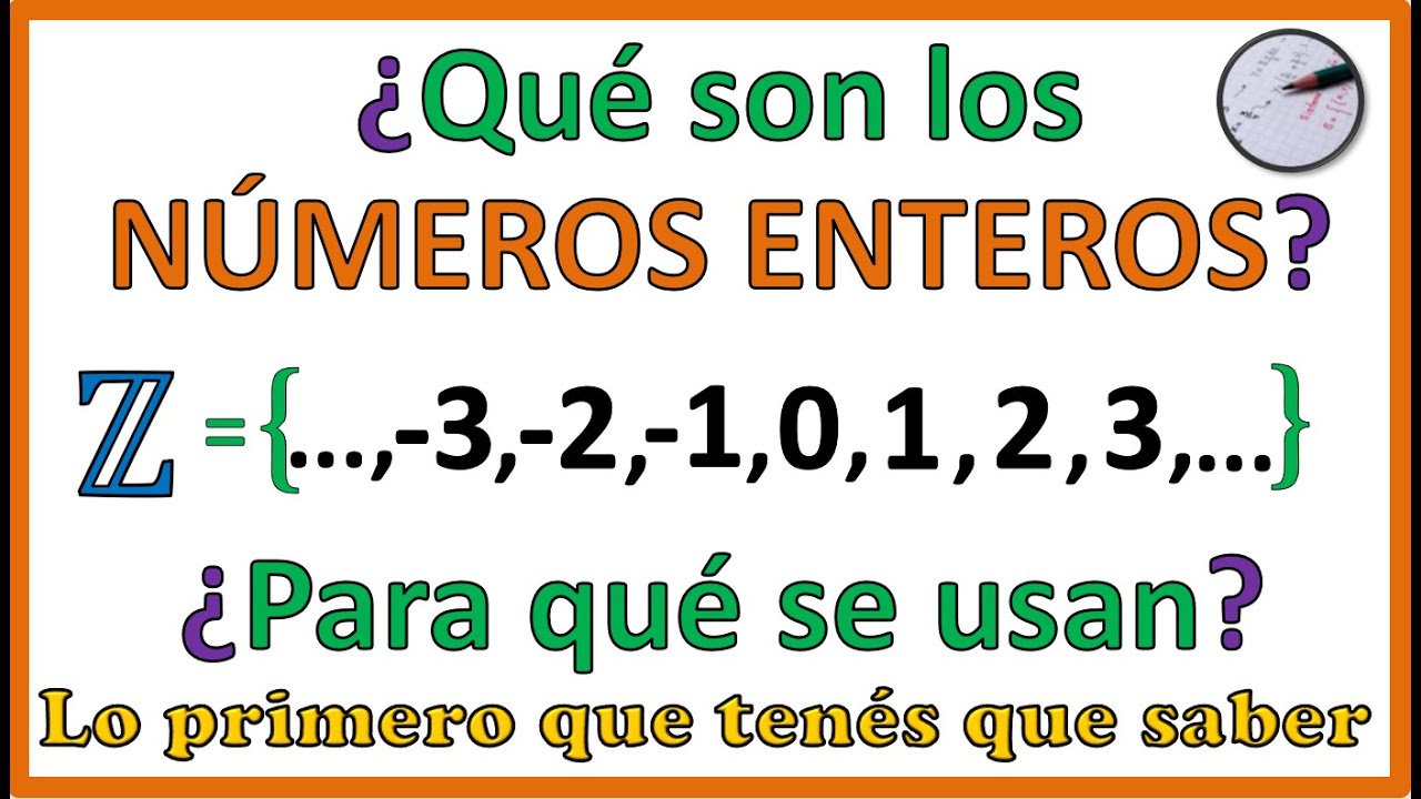 🔶 What are INTEGERS and what are they used for?