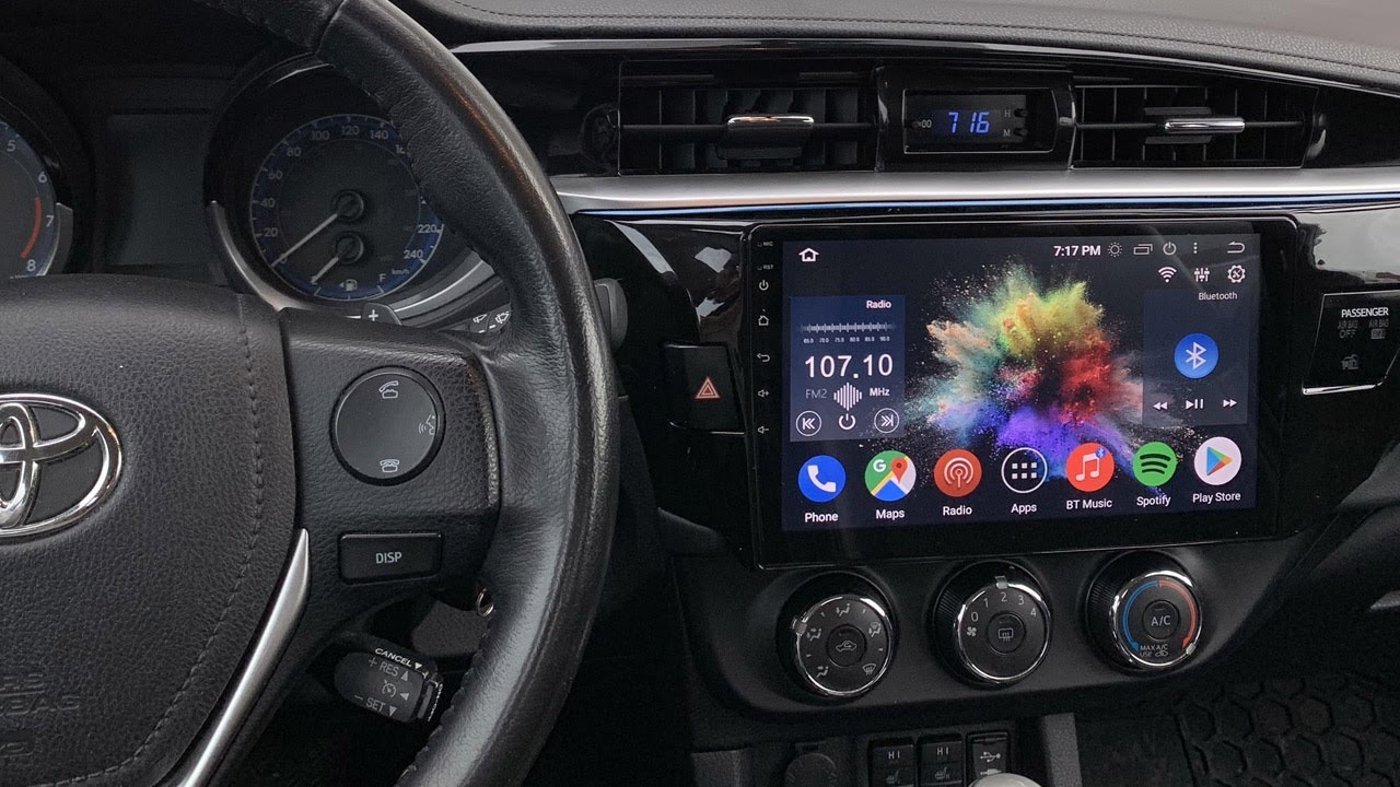 Toyota Corolla 2014-2016 Android CarPlay 10.2'' Stereo by GTA Car Kits