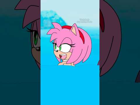 SONIC TRIES TO SWIM #sonicthehedgehog #sonic Oh Damn