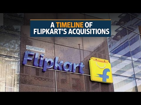 Timeline of Flipkart’s acquisitions