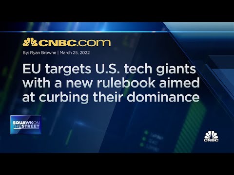 Big Tech companies need to 'sweat' more regulation from Europe: The Verge's Nilay Patel