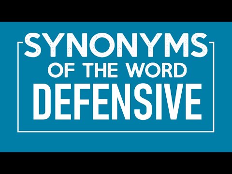 Synonyms of Defensive