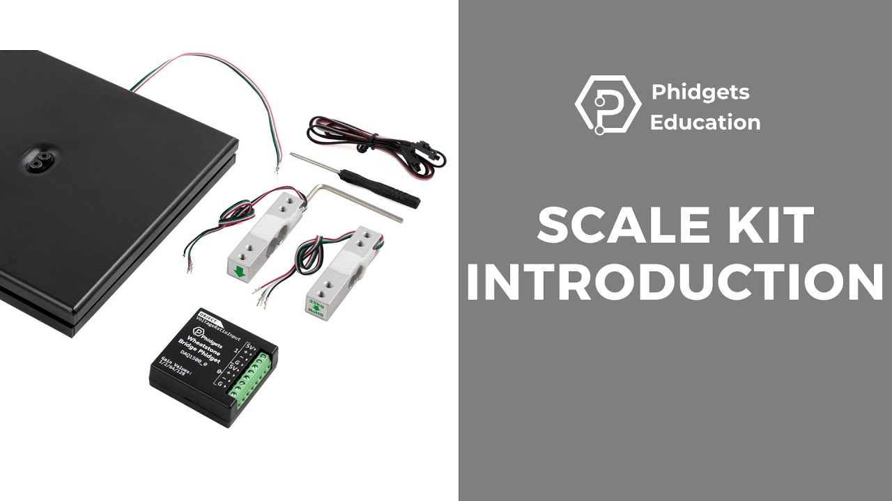 Webinar - Phidget Scale Kit Introduction (November 4, 2021)