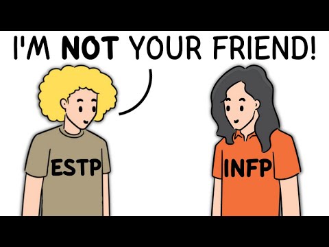 when the INFP meets an ESTP 🤣
