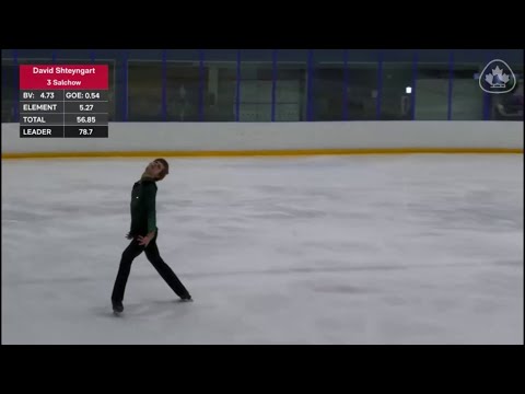 David Shteyngart FS Skate Canada Challenge 2024-25
