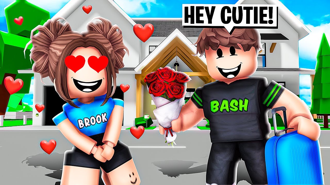 HOW I MET BASH In Roblox Brookhaven!