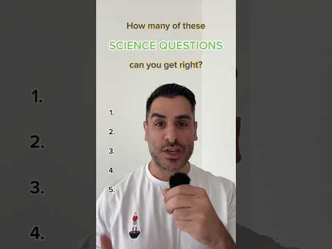 How many science questions u get right? #quiz #trivia #science