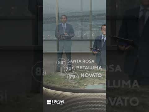 KPIX Meteorologist Darren Peck uses new virtual weather set
