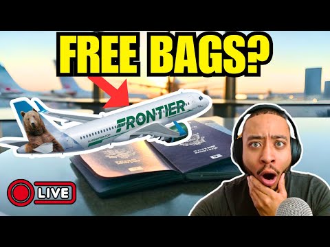 Frontier Airlines Offers FREE Bags On ALL Flights in 2025?