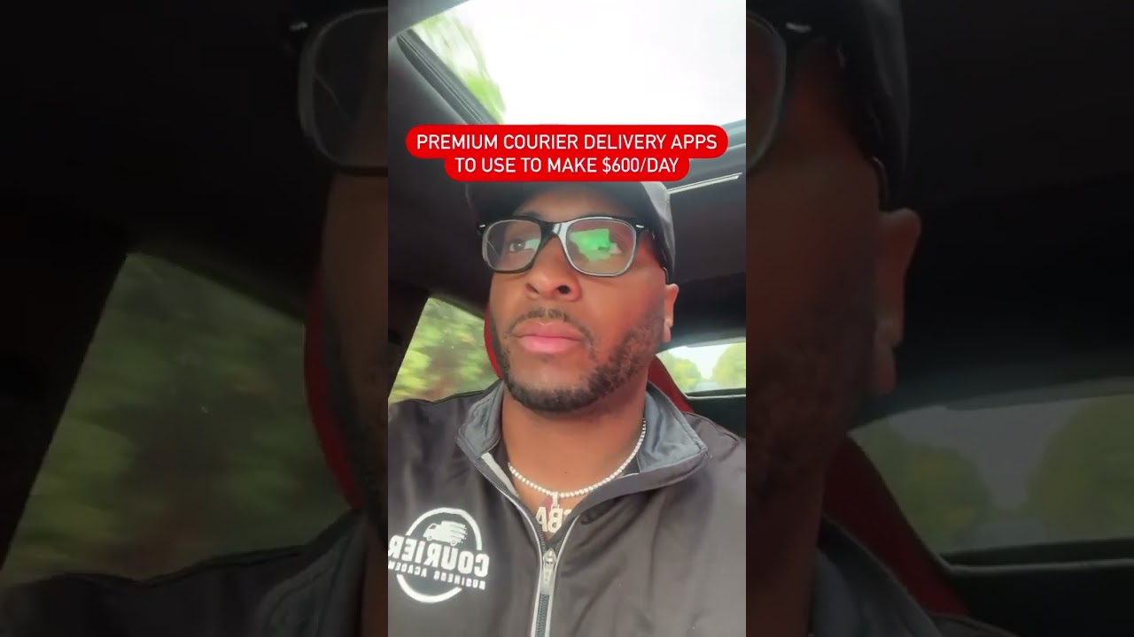 High paying courier delivery apps 🚚💰$1200-$2000