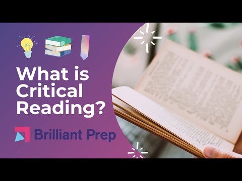What is Critical Reading? SAT Critical Reading Bootcamp #4