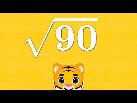 Square Root 90