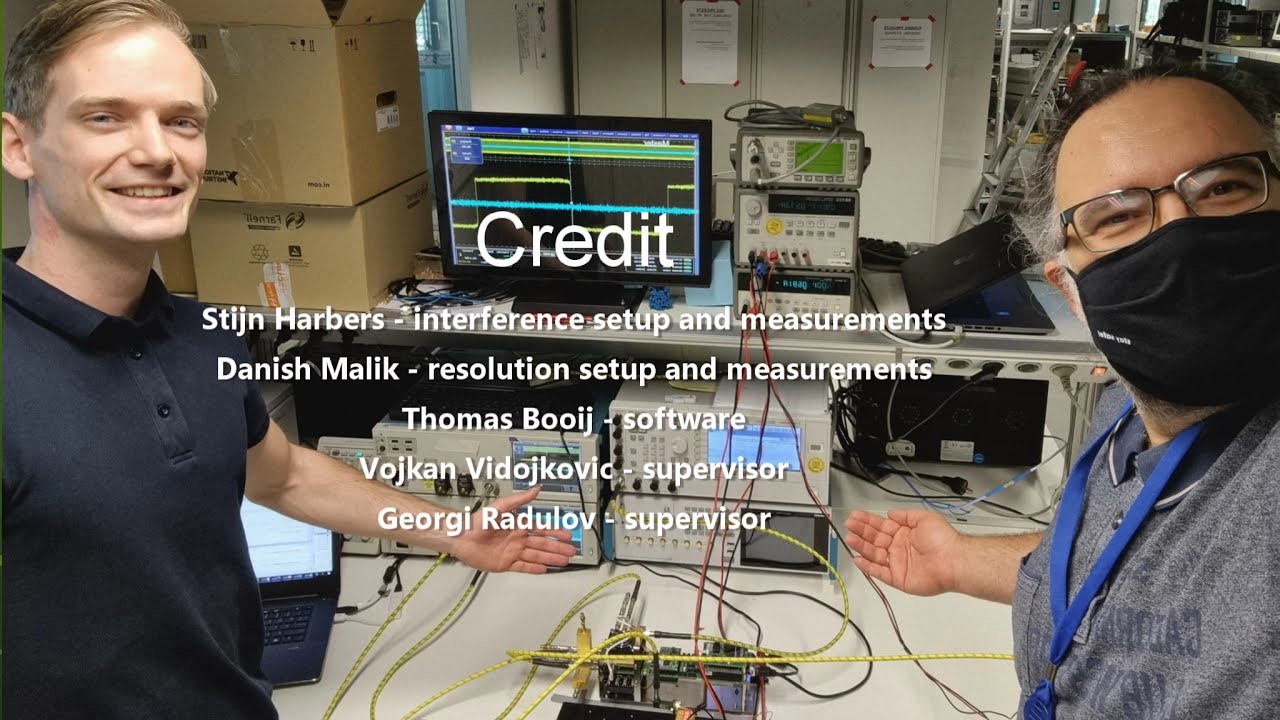 Interference lab demo in both FMCW and PMCW radars