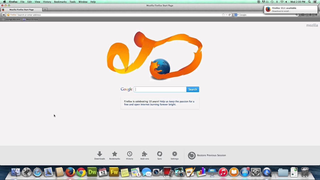 Cool Firefox Logo