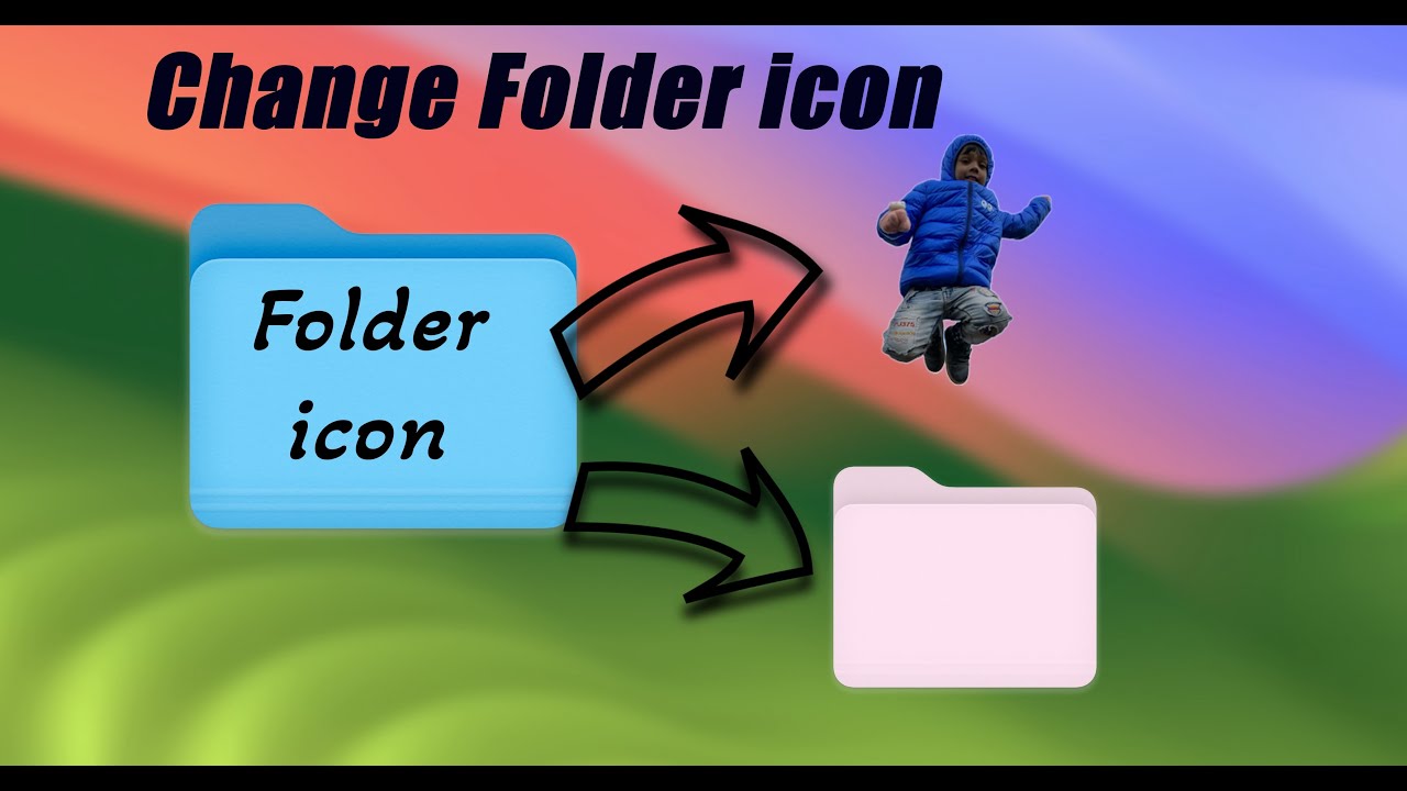 Boring folder icons? Spice them up with your image and custom colours