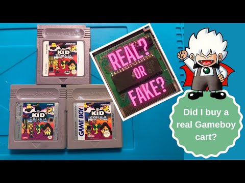 Ep13 What is inside these Kid Dracula Gameboy cartridges?
