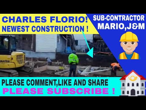 LAYING OUT THE NEW CHARLES FLORIO APARTMENT BUILDING COMPLEX FOUNDATION AT 94-96 16th AVE PATERSON!