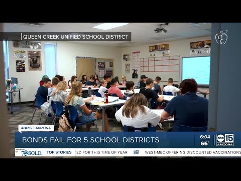Nearly half of Maricopa County school district's bonds failed in election