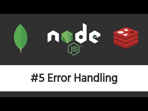 Learn Authentication in Node js 5 Error Handling - Mind Luster